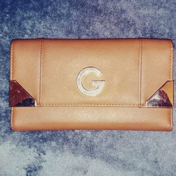 Guess | Bags | Guess Long Trifold Wallet | Poshmark